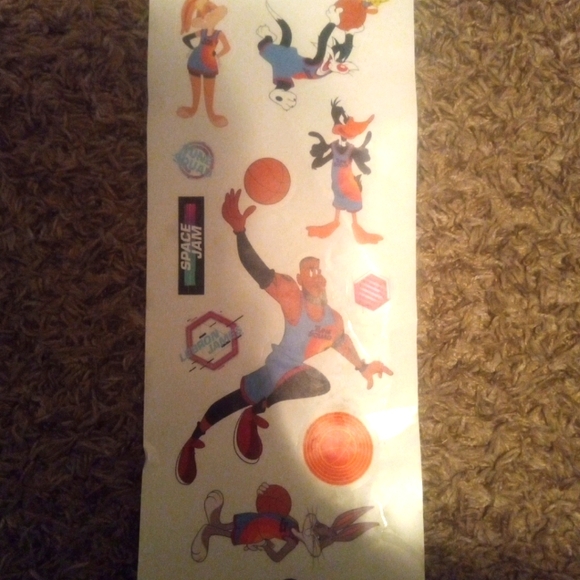 Wall Decor | Space Jam Stickers | Poshmark